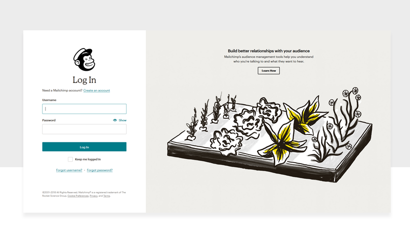 9 вдохновляющих страниц авторизации на веб-сайтах | work-zilla.com